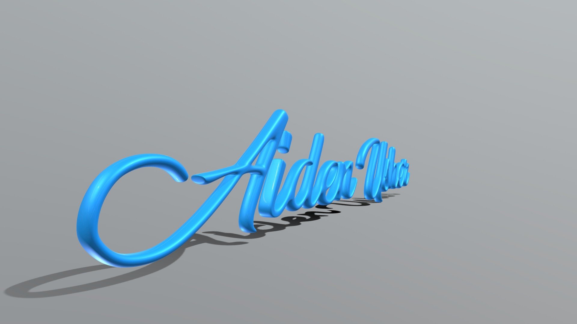 USHER_AIDEN_Signature_CGT166 - Download Free 3D model by aidenusher ...