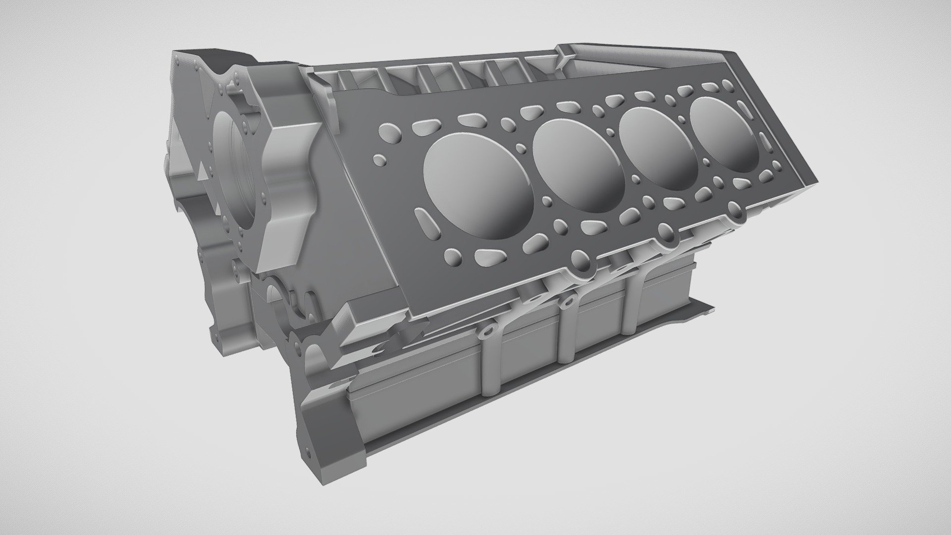 V8 Engine Block - Buy Royalty Free 3D model by 3DHorse [24b71e2 ...