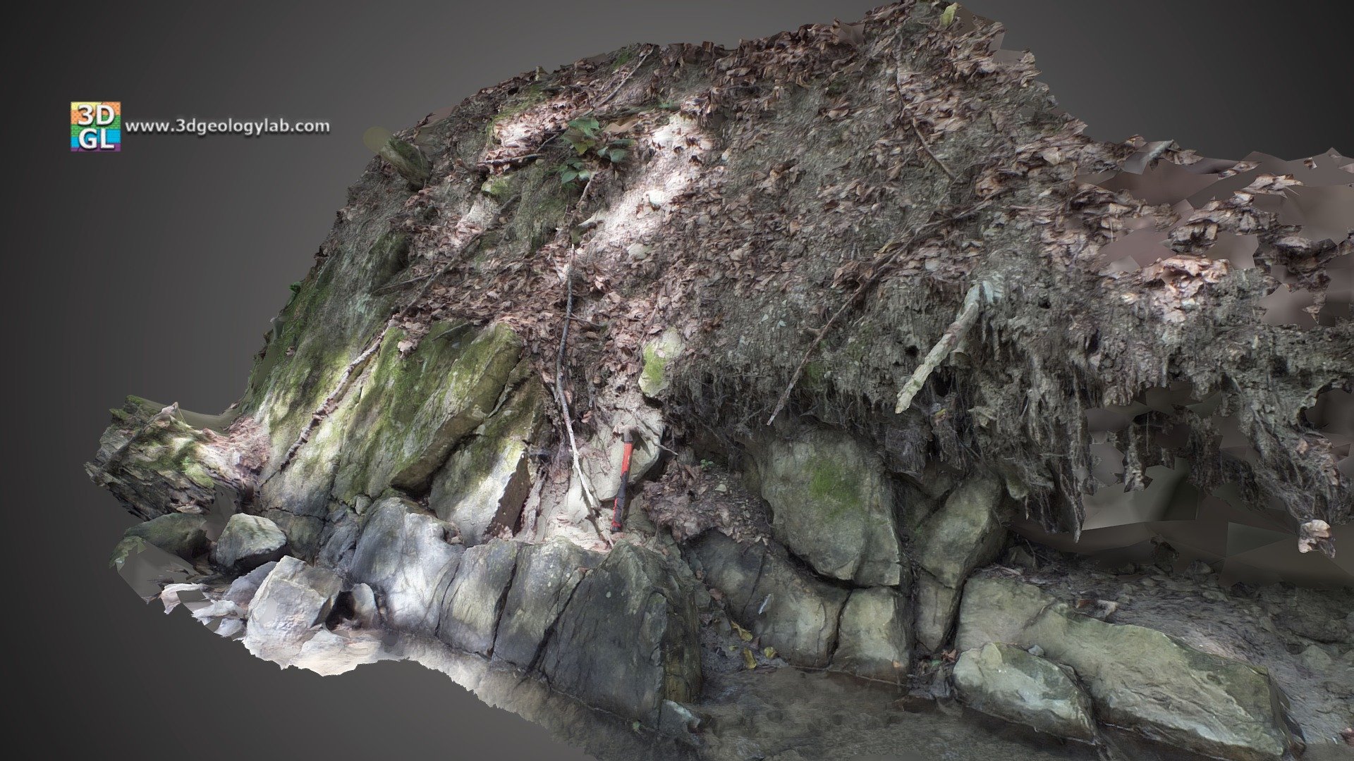 Outcrop (Nmt3) - 3D model by 3D Geology Laboratory (@3DGeologyLab ...