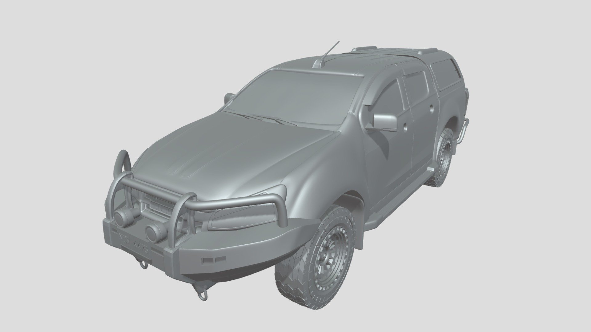 ISUZU D Max - 3D model by squill (@squillisthebest) [24b93ec] - Sketchfab
