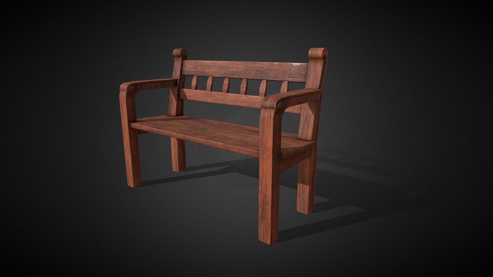 Bench 3D models - Sketchfab