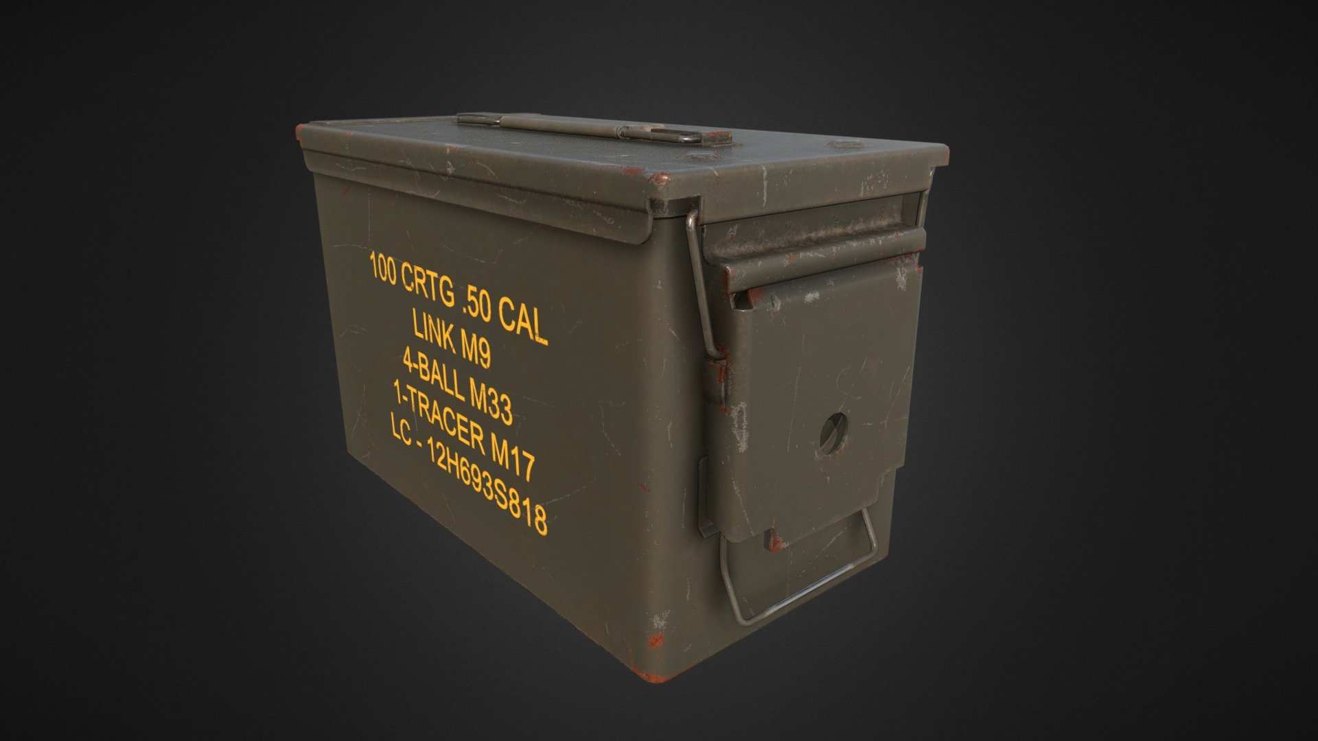 Ammo Can - 3D model by Mikleblr (@michaelblr) [24ba64d] - Sketchfab