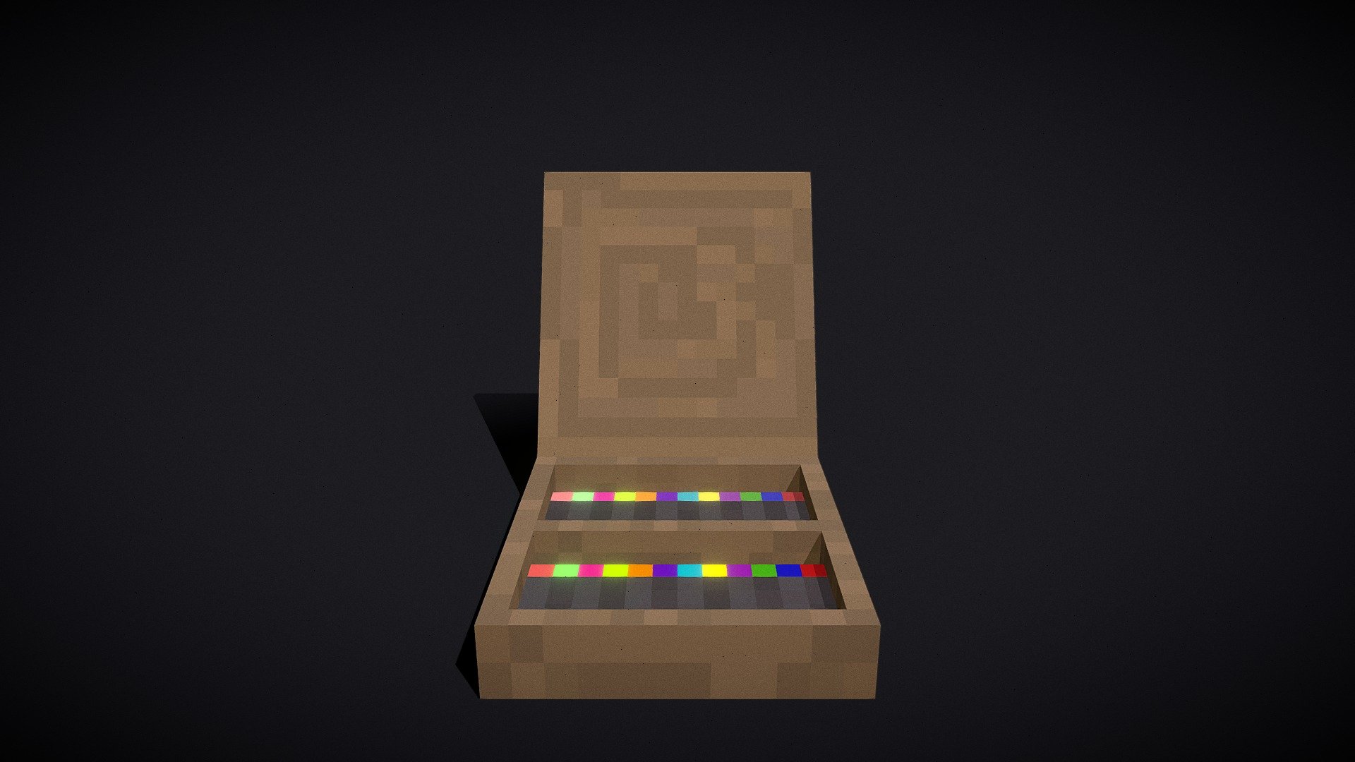 pastel box - 3D model by Kotikagent [24ba991] - Sketchfab
