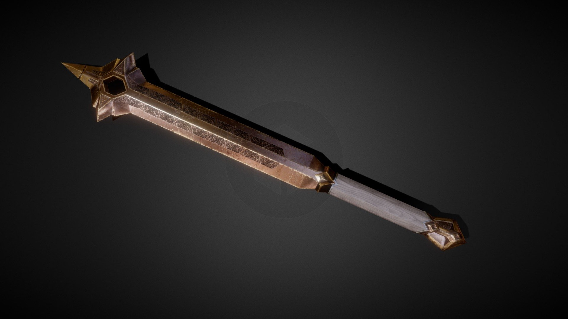 Balim sword - Buy Royalty Free 3D model by BumpkinCZ [24bafba ...
