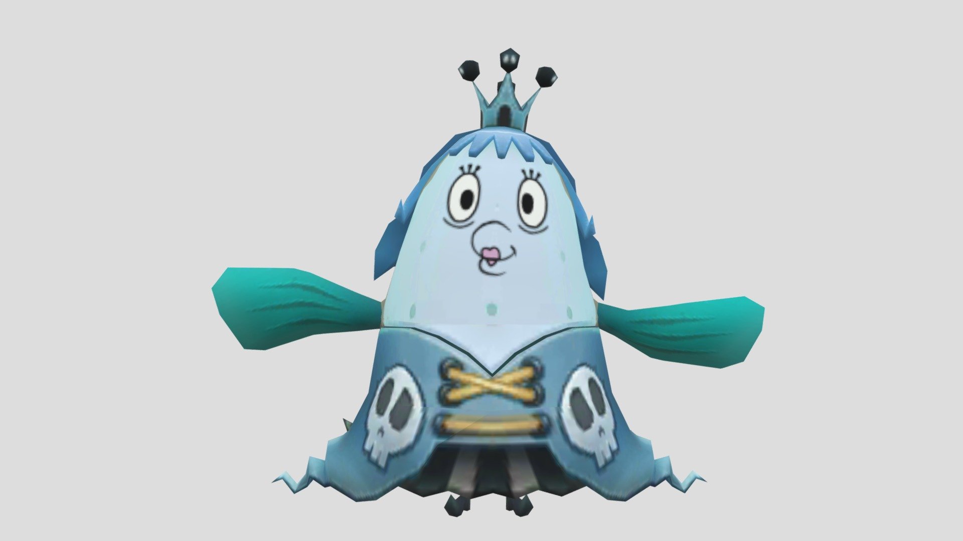 SB GameStation - Mrs.Puff (Ghost) - Download Free 3D model by SMF ...
