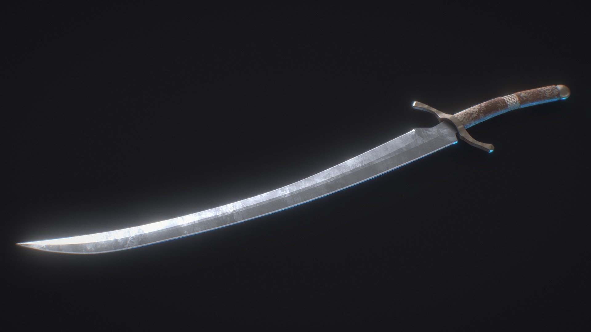 Scimitar - Download Free 3D model by re1monsen [24bcb21] - Sketchfab