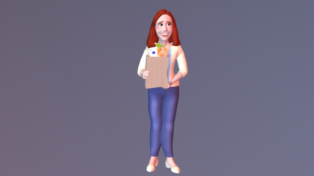 Red - 3D model by jou [24be536] - Sketchfab