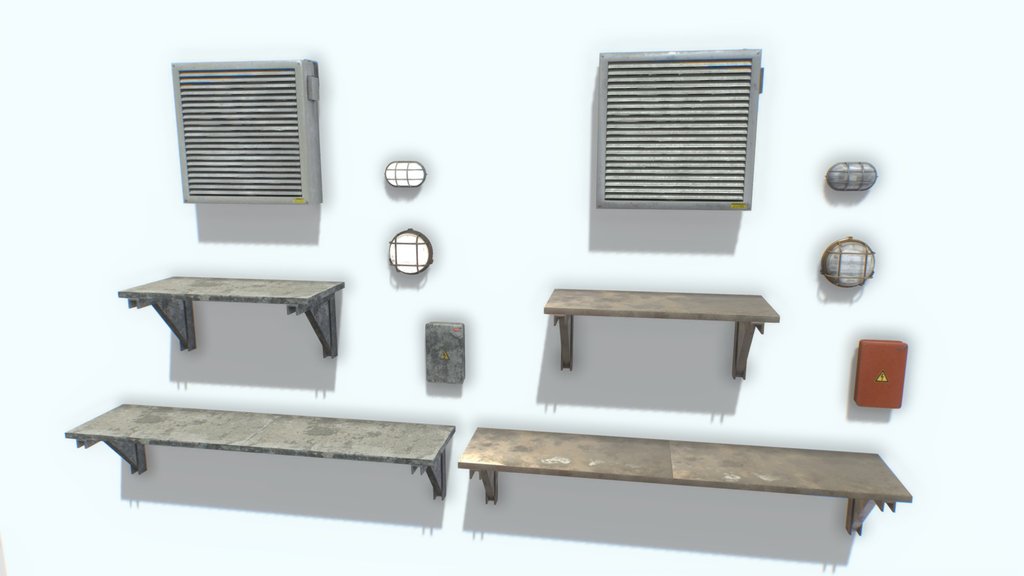 EXHAUST - A 3D model collection by aashish3dartist - Sketchfab