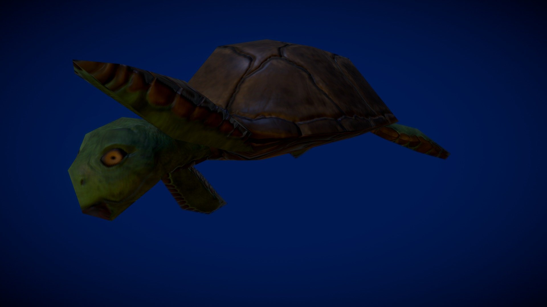 (Baby Turtle) Under Water Adventure - 3D model by CitadelLab [24be829 ...