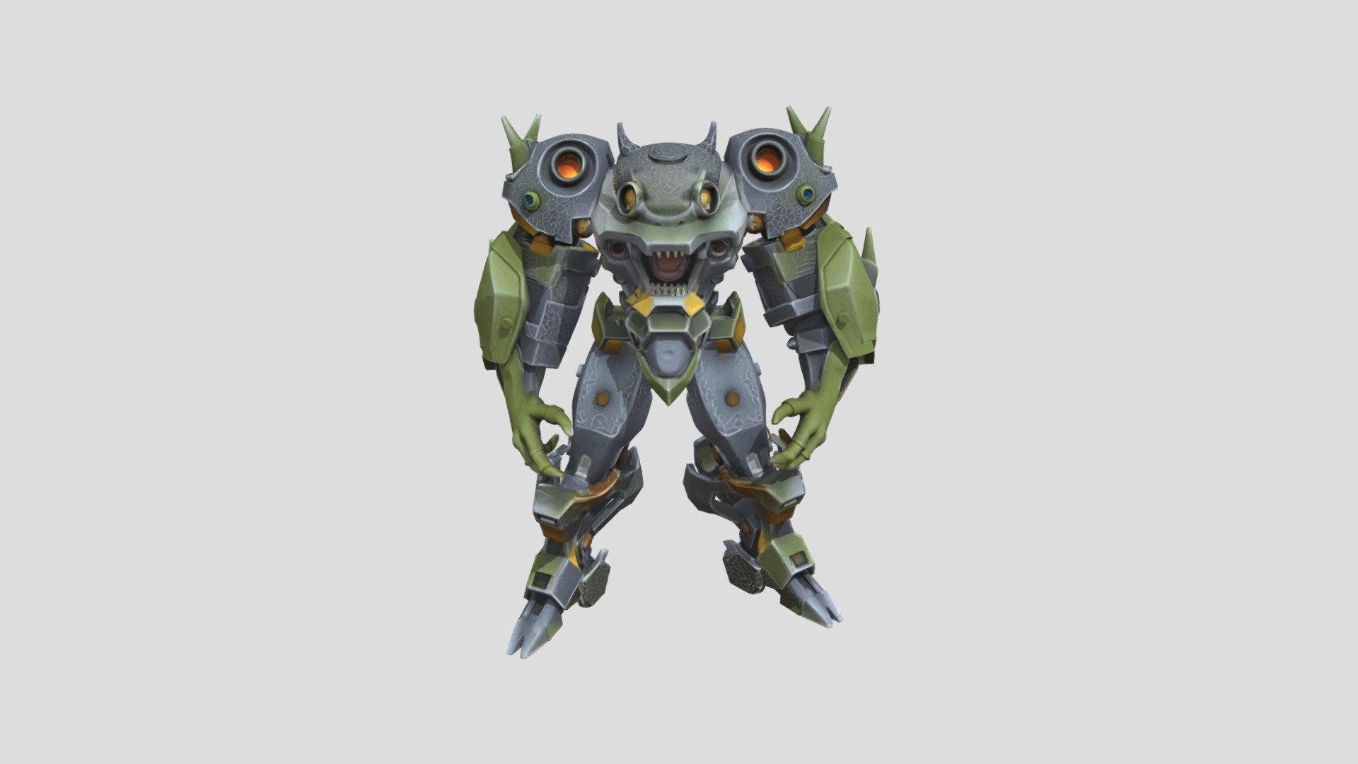 Alien mecha : Study 02 - Download Free 3D model by AkshayLasunkute ...