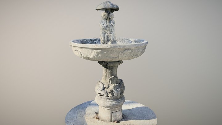 Water-fountain 3D models - Sketchfab