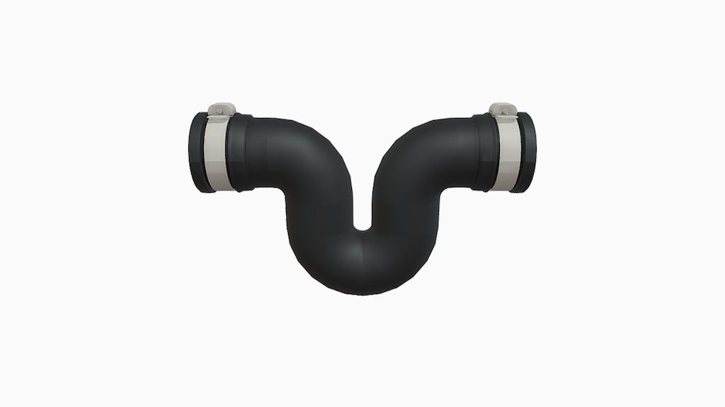 FlexiPlumb 40mm Running Trap - 3D model by GreaseShield (@nathanepas ...