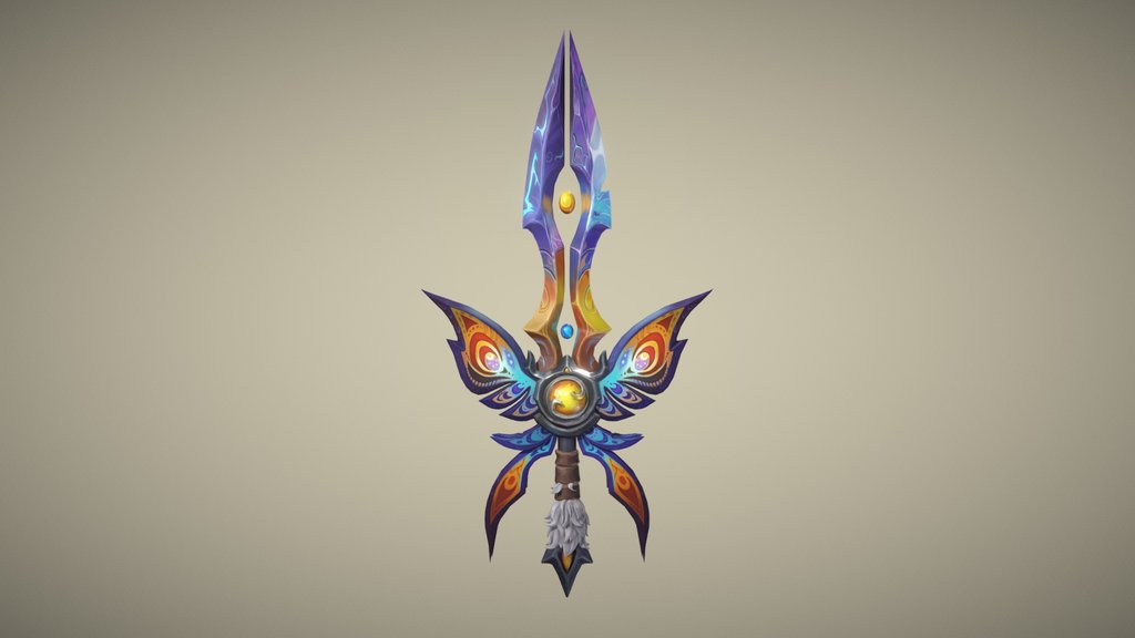 Stylized Weapon - A 3D model collection by ryden404 - Sketchfab