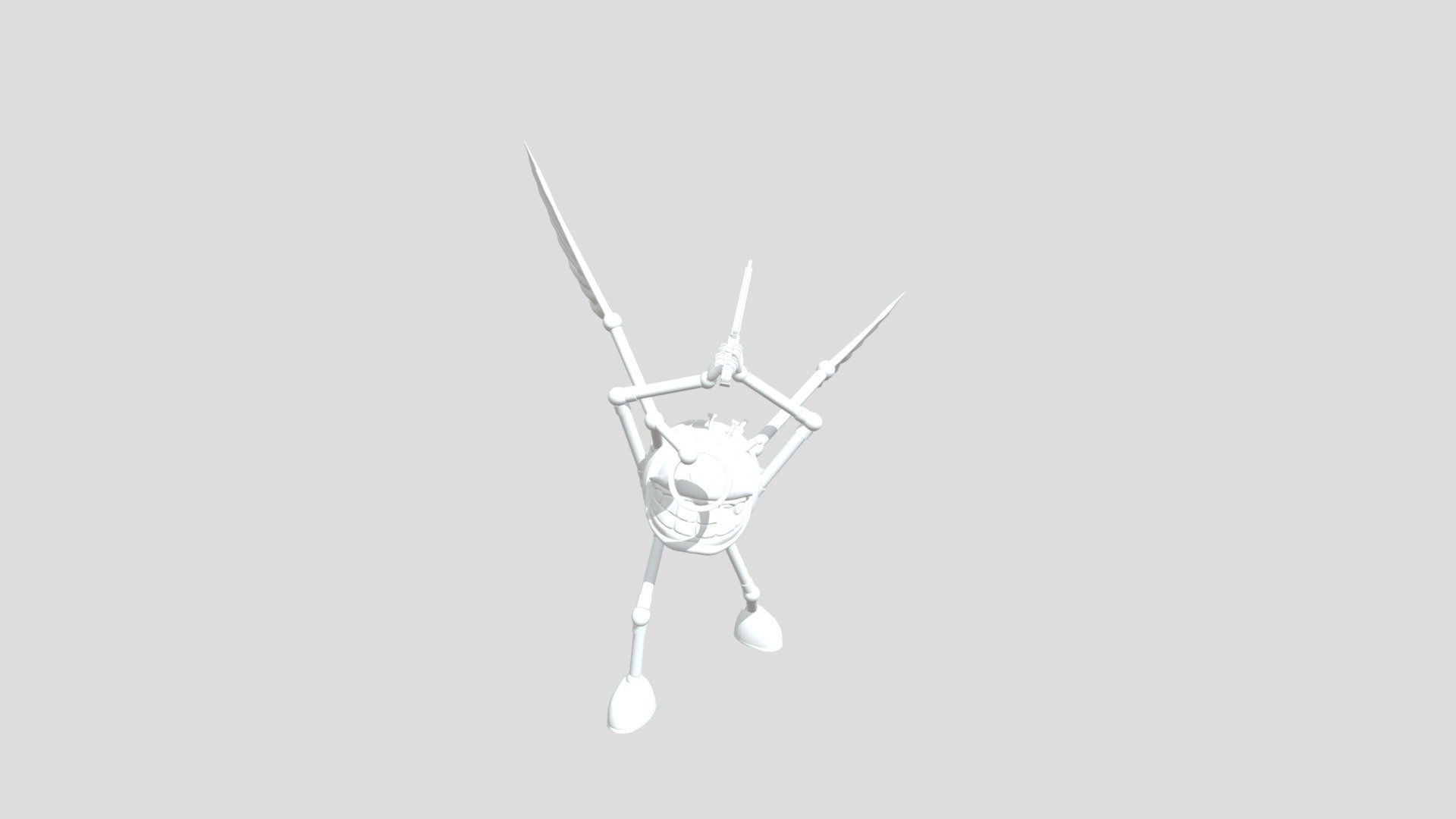 Modron - Monodrone - Geometric Warrior - Download Free 3D model by np ...