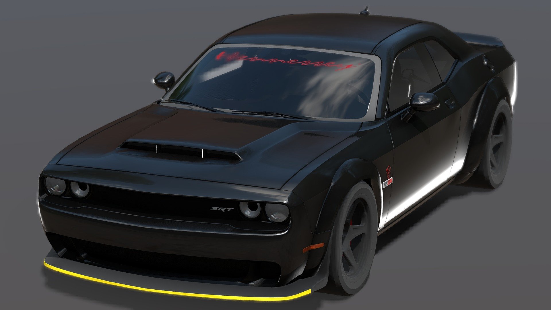 Dodge Demon HPE1200 - Download Free 3D model by RPMRender [24c5b4f ...