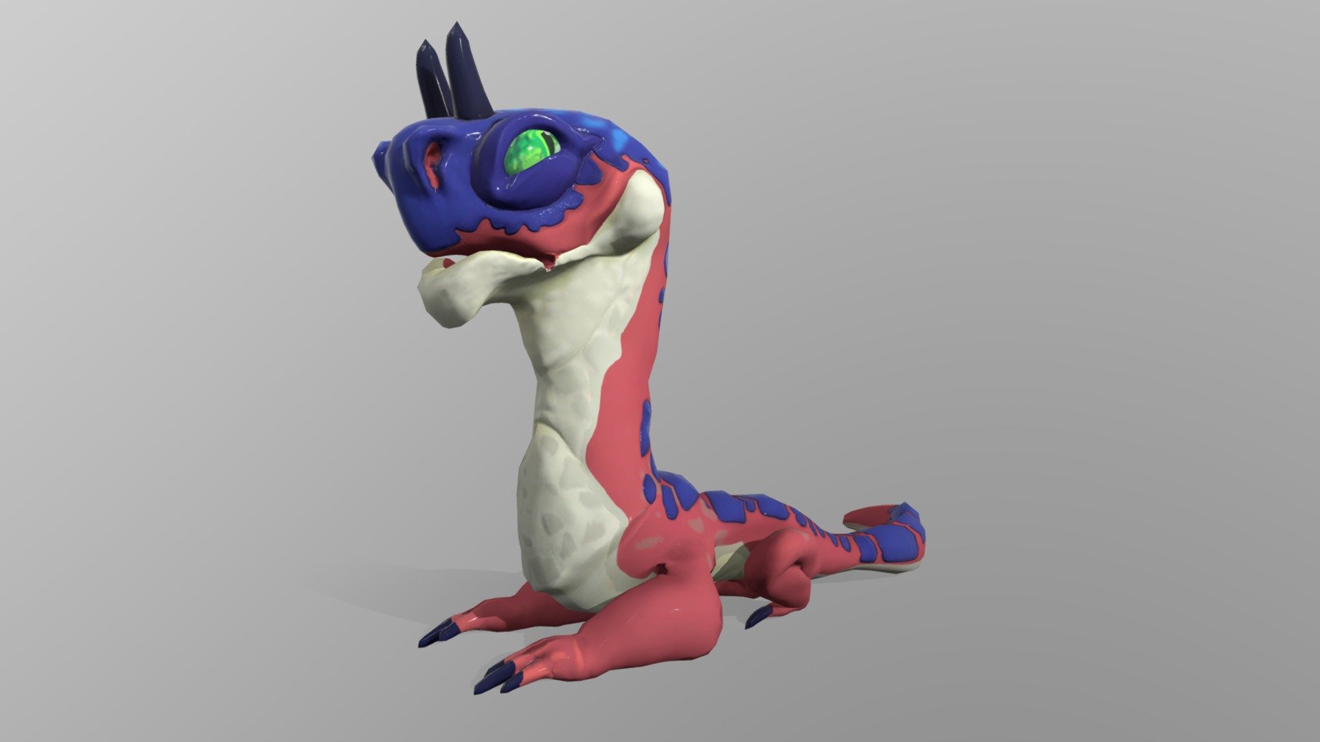 Cute Creature - 3D model by Jirte.Vanhoenacker [24c6aff] - Sketchfab