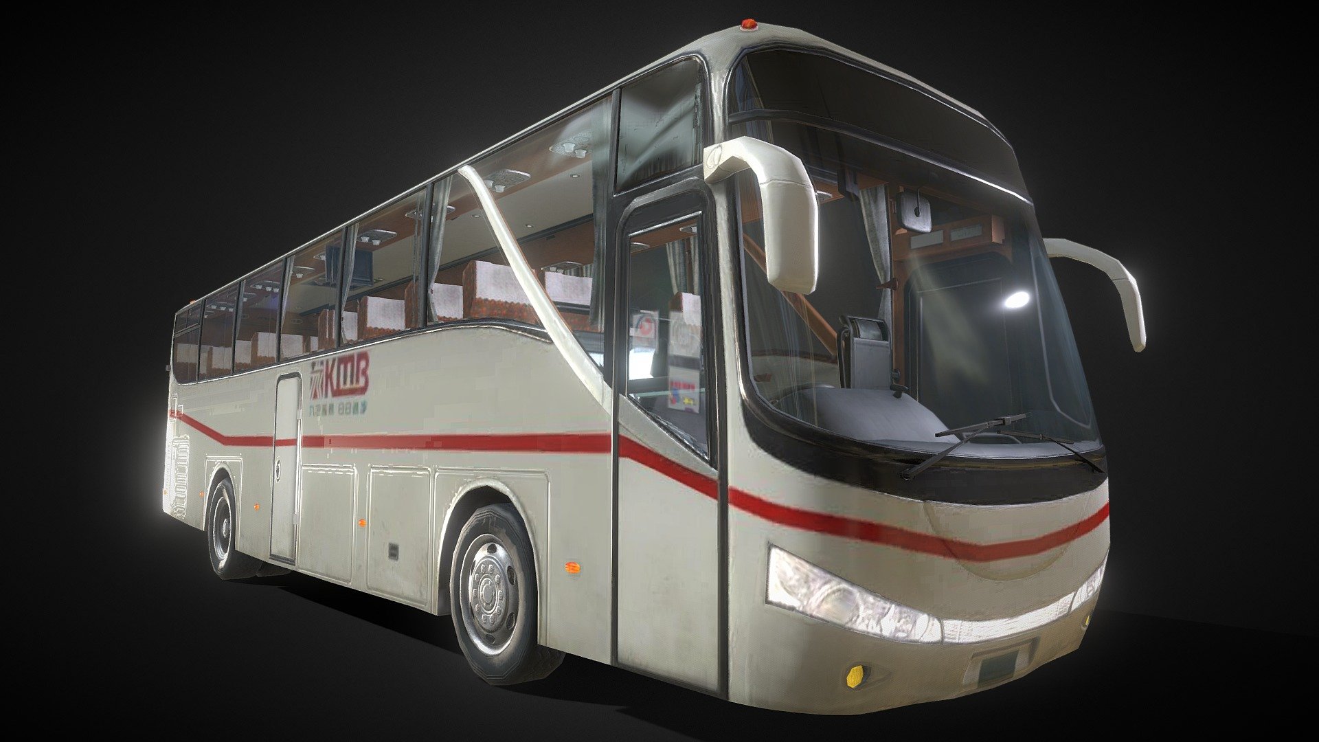 HK Bus 004 - Buy Royalty Free 3D model by animod [24c92ea] - Sketchfab ...