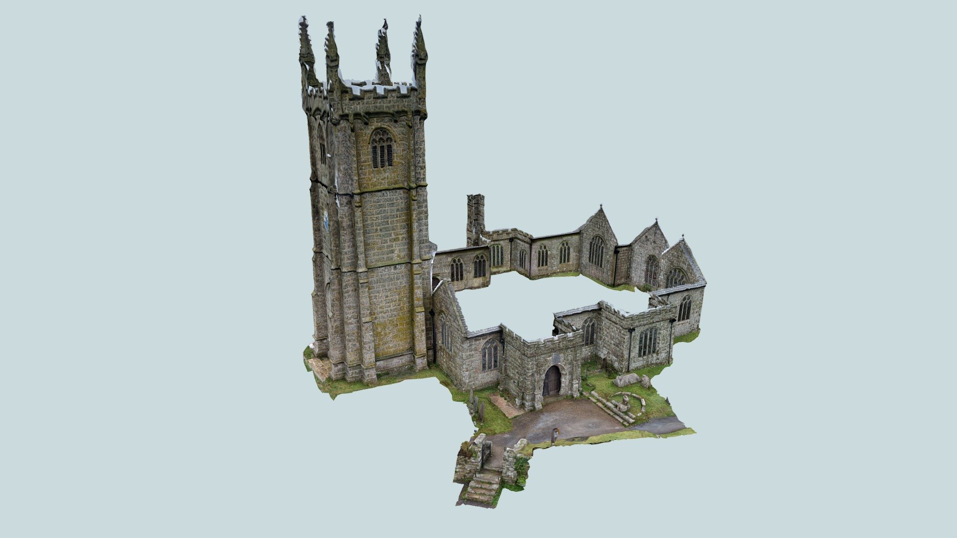 Breage Church, Cornwall - Exterior - 3D model by Connor Motley ...