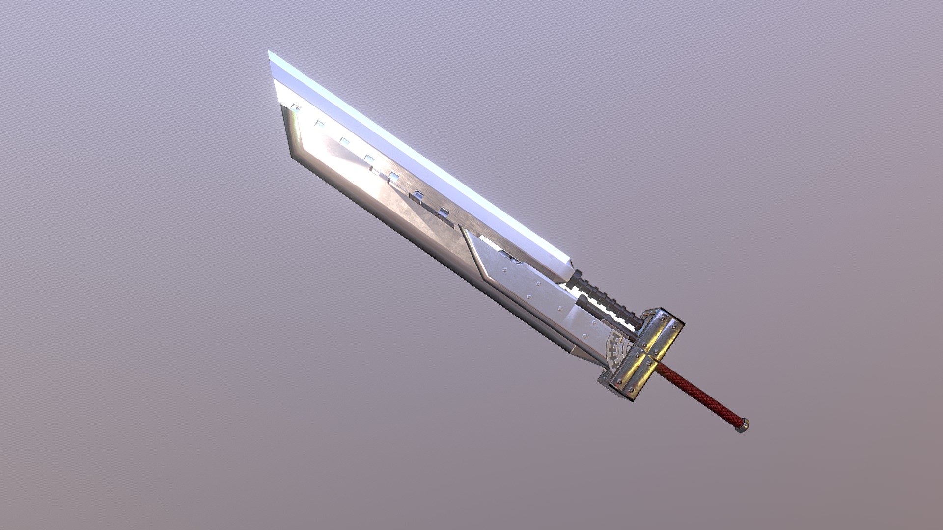 Cloud's Strife - Download Free 3D model by Litcdw [24cae42] - Sketchfab