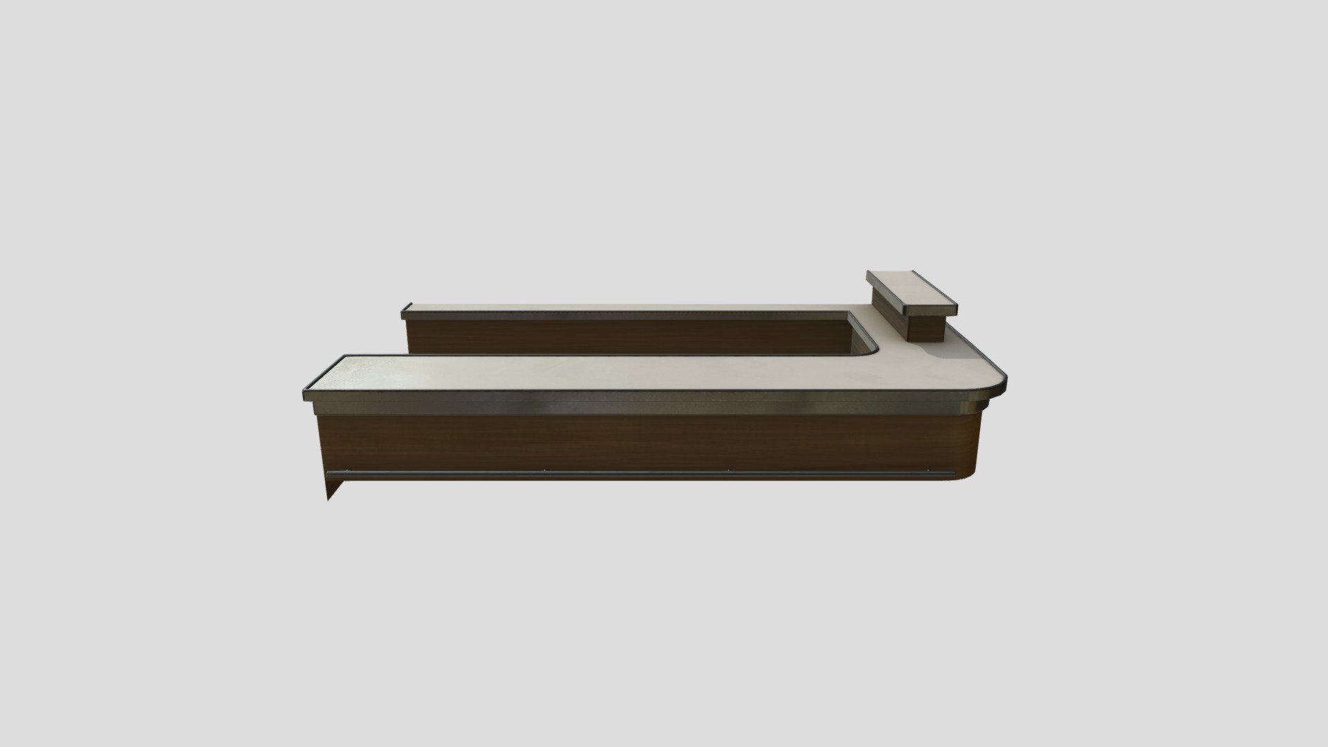 Diner Counter - Download Free 3D model by Mick Chambers (@MickChambers ...