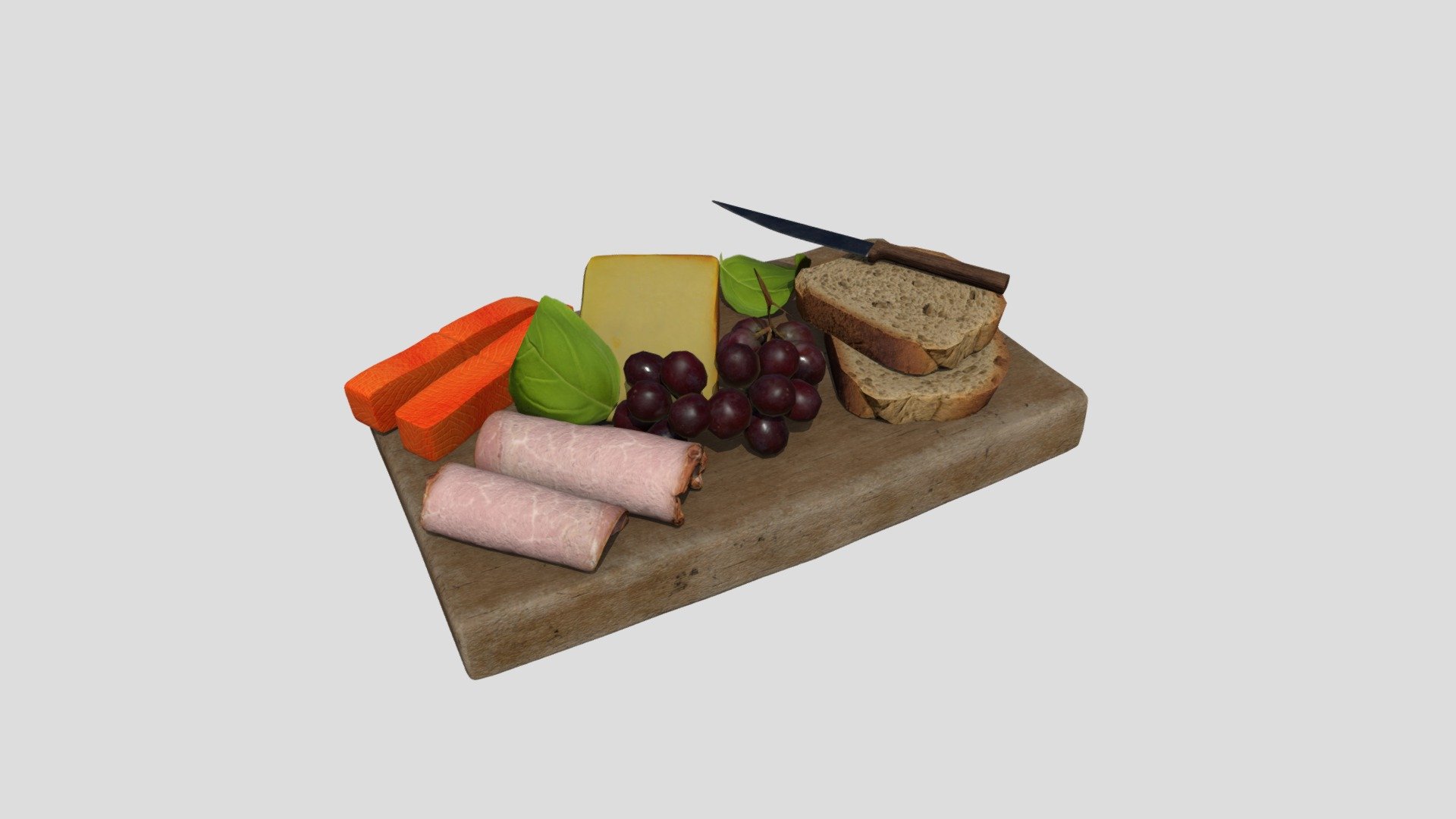 BF_Food_Platter - 3D model by Peter_Sawyer [24cca86] - Sketchfab
