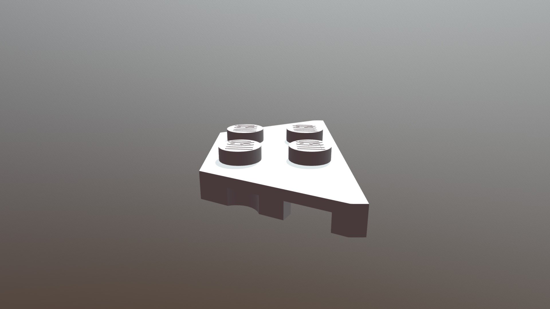 2x2 Trapezoid (gray) - 3D model by lolmastr [24cdd1e] - Sketchfab
