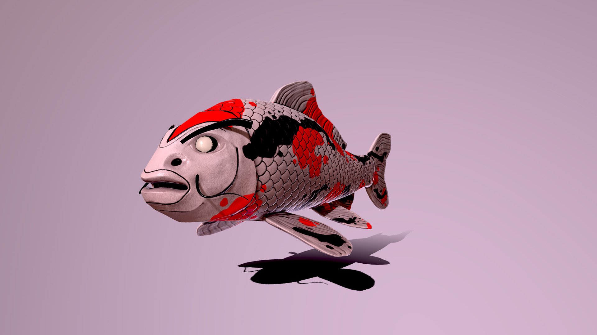 WISE FISH - 3D model by AndresRosendo [24ce9ba] - Sketchfab