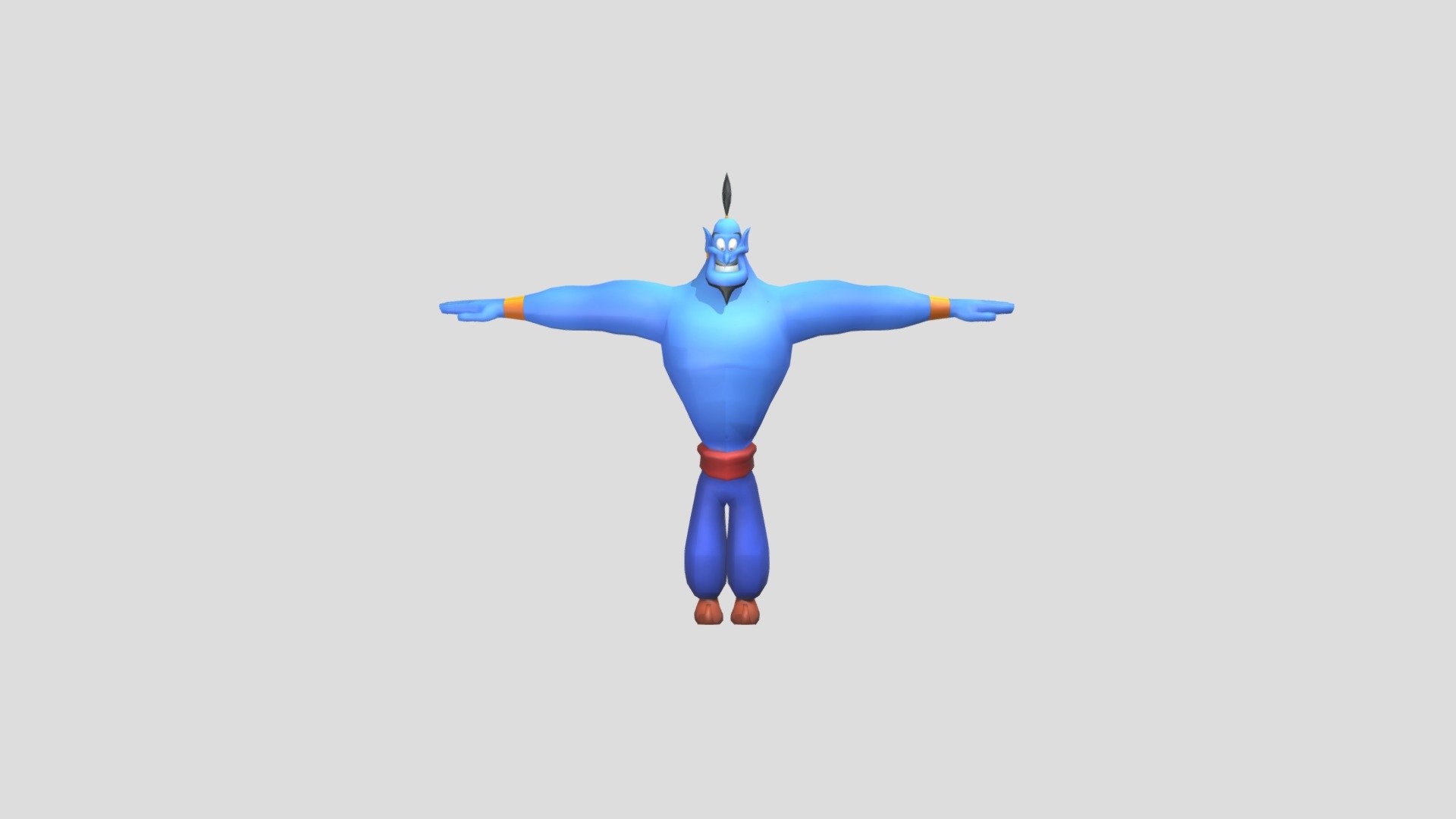ADI 2.0: Genie (Fully rigged) - Download Free 3D model by Charred Willy ...