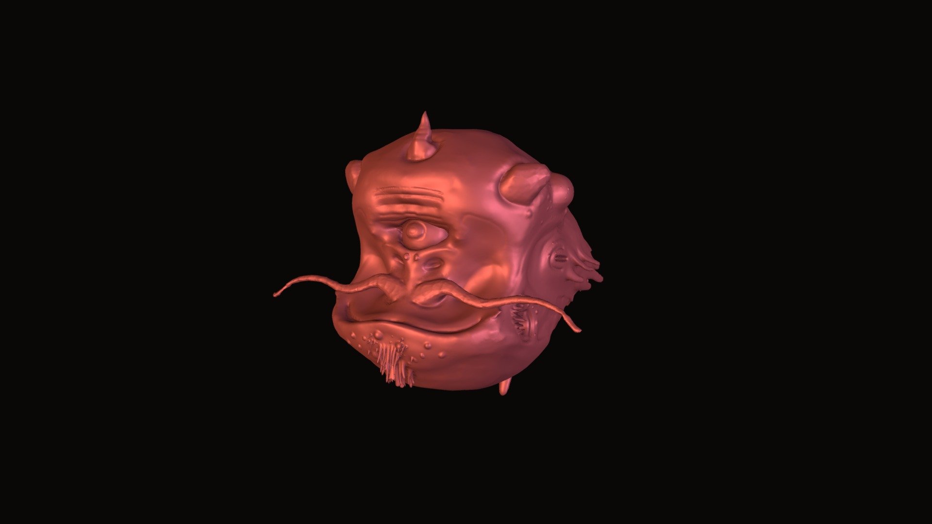 Gross Alien Head - 3D model by sfredley [24cfa97] - Sketchfab