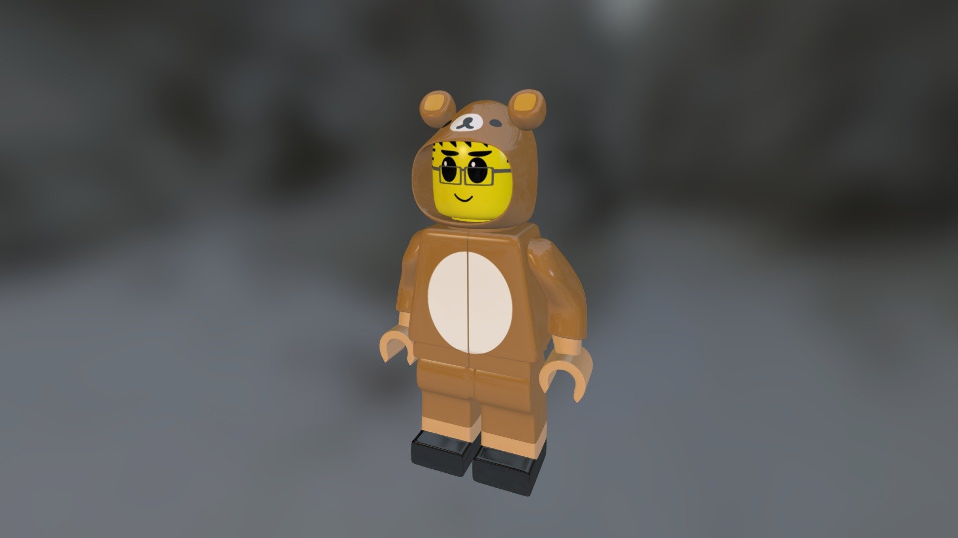 Rilakkuma suit Lego guys - 3D model by NagatoNewtype [24d0baf] - Sketchfab
