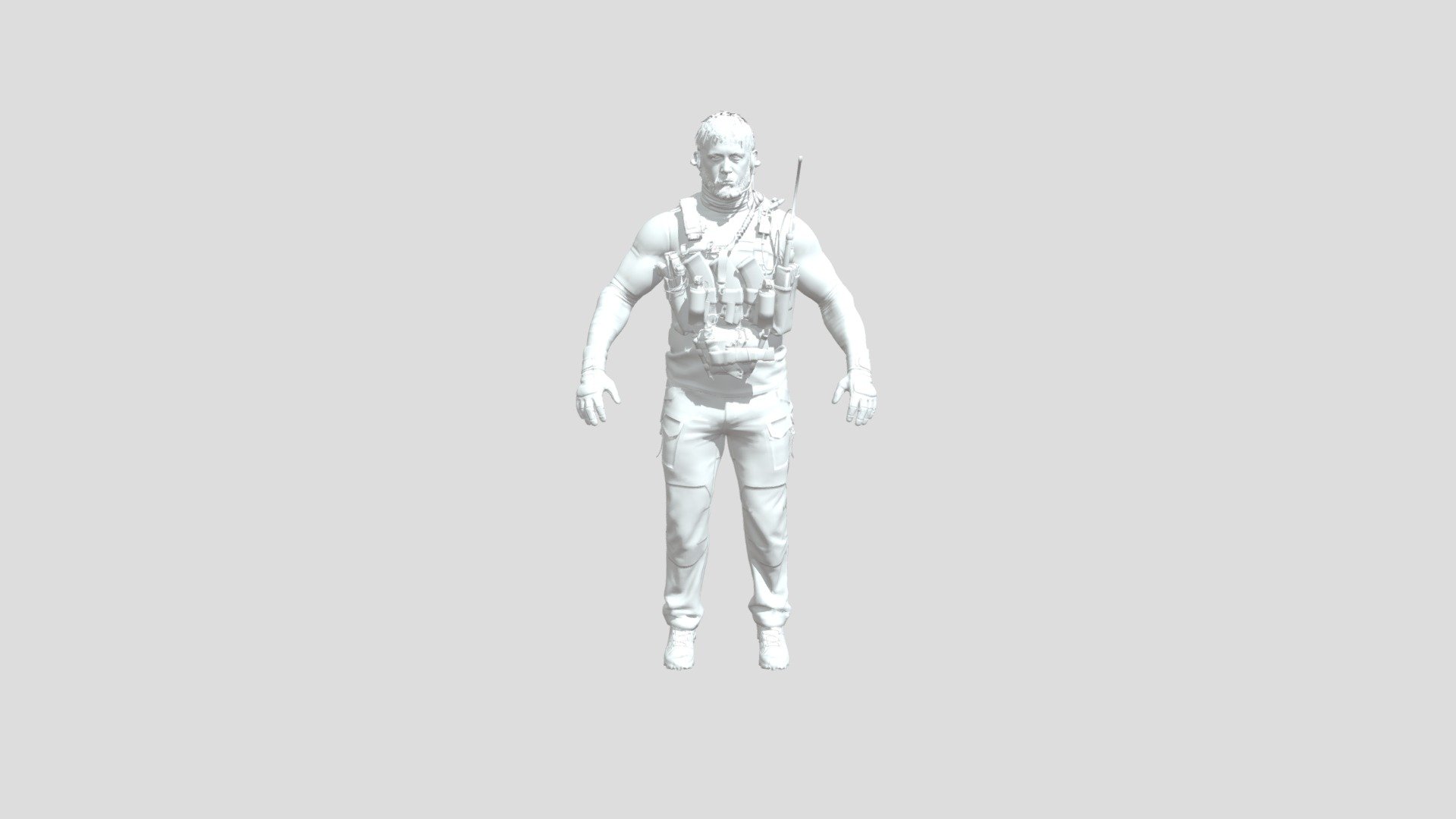 Resident Evil Village - Chris Redfield Tactical - 3D model by Slammiio ...