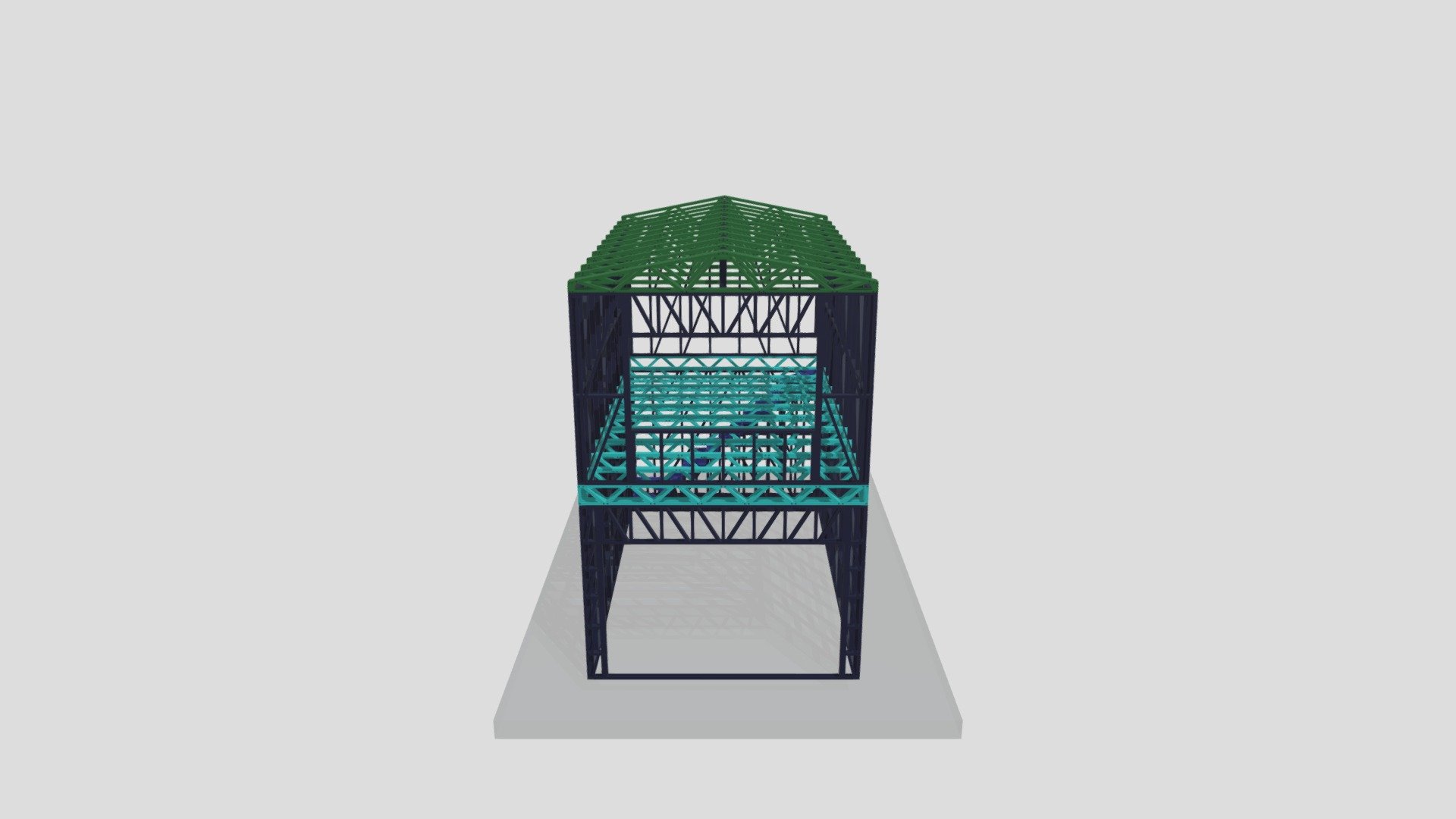 Msk4x7 - каркас 2 этажа - Download Free 3D model by ЛСТК Строй Стиль ...