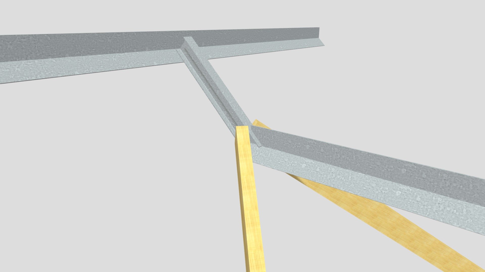Roof steel - 3D model by Dawid (@91dawid) [24d26c0] - Sketchfab