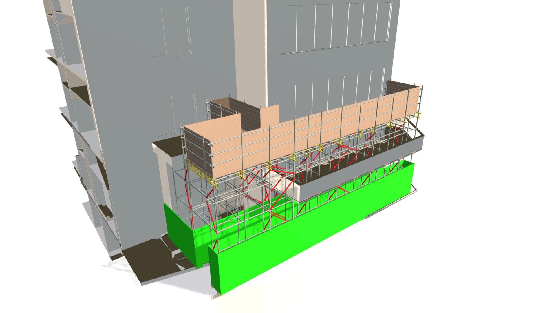 Scaffold 3D Model 1500 bays - 3D model by Node Scaffold Design ...