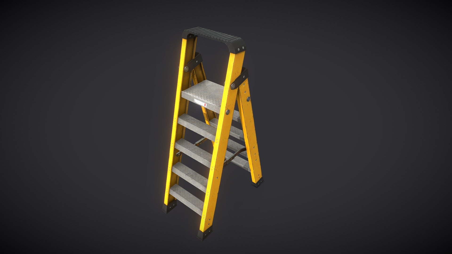 Step Ladder - Buy Royalty Free 3D model by StellarX [24d4c5e ...