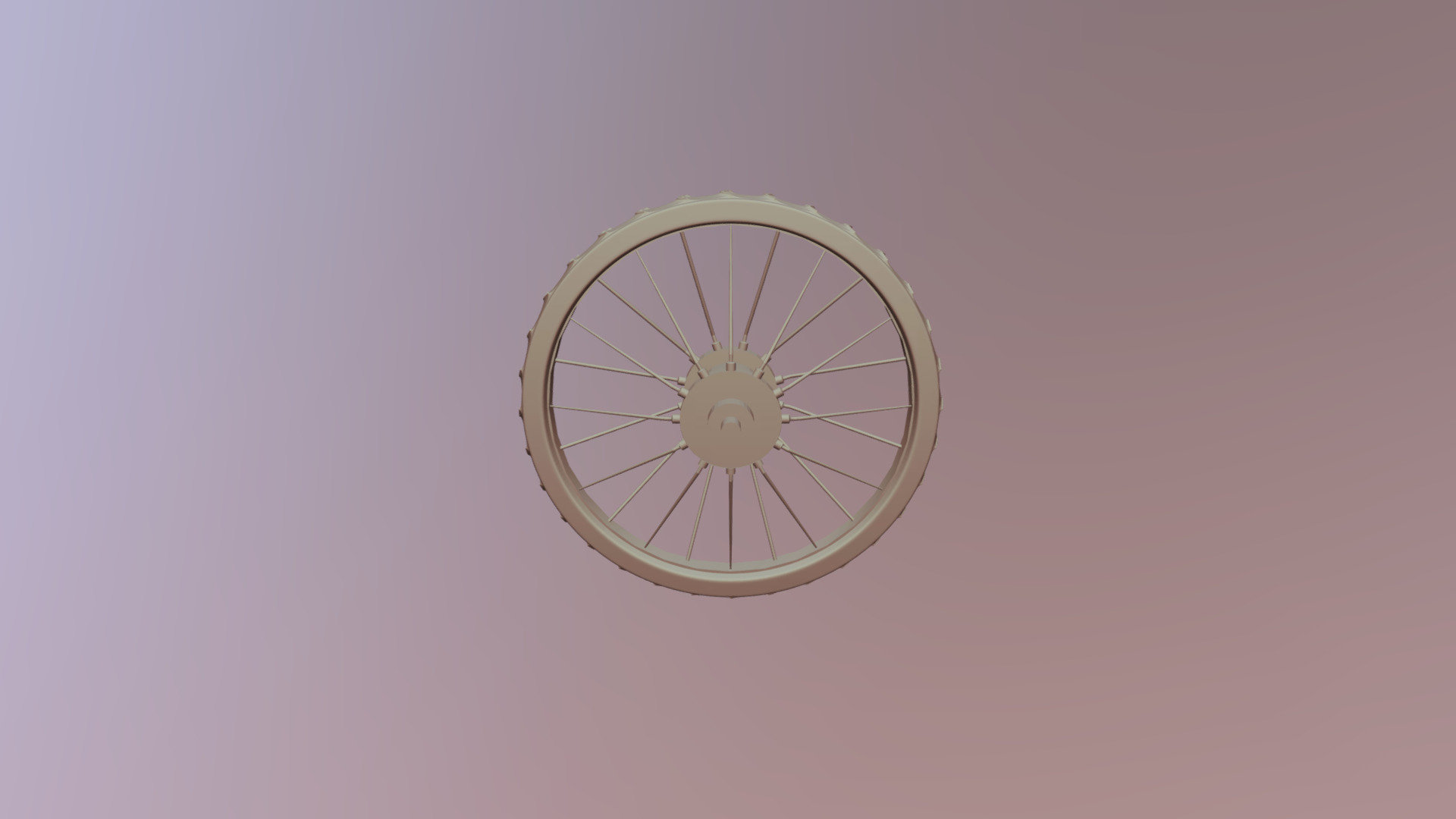 Modeling Exercise 2- Wheel - 3D model by pystumpa [24d614b] - Sketchfab