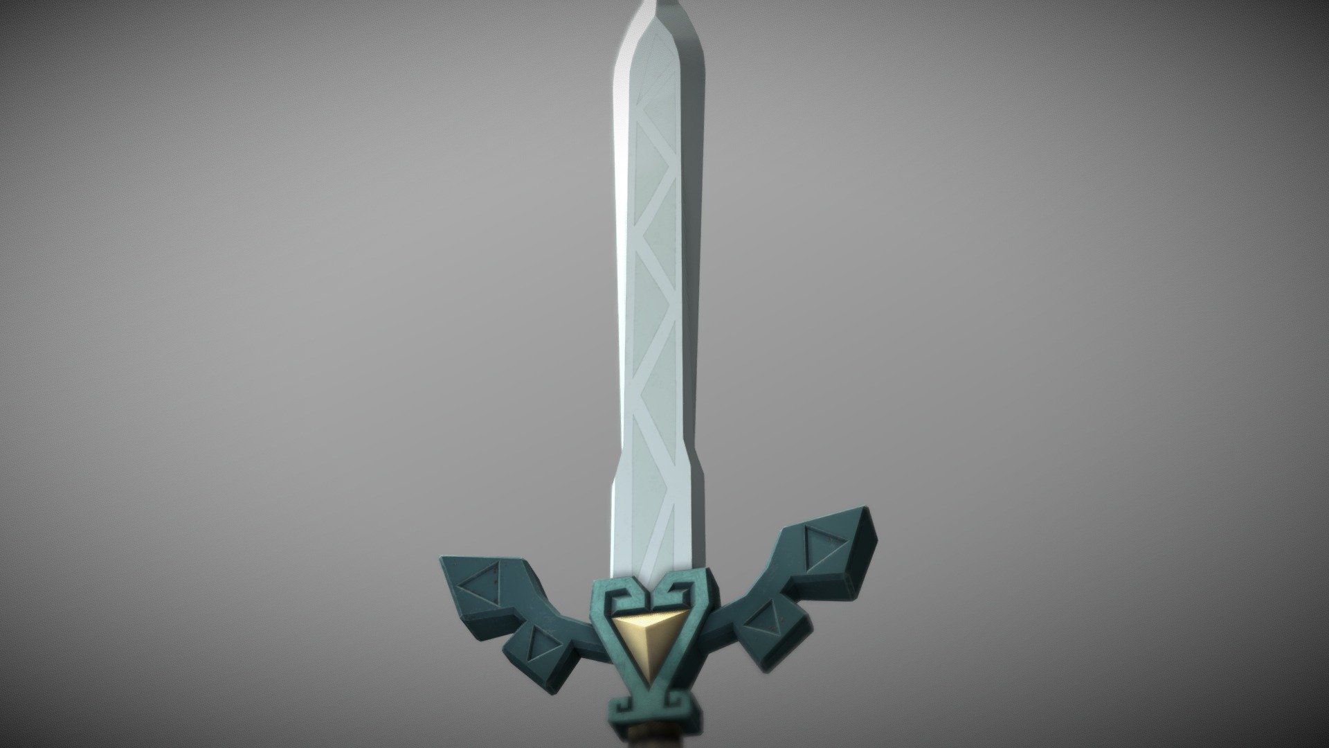 Lokomo Sword - Spirit Tracks - 3D model by JIBR (@nkorn) [24d6f0c ...