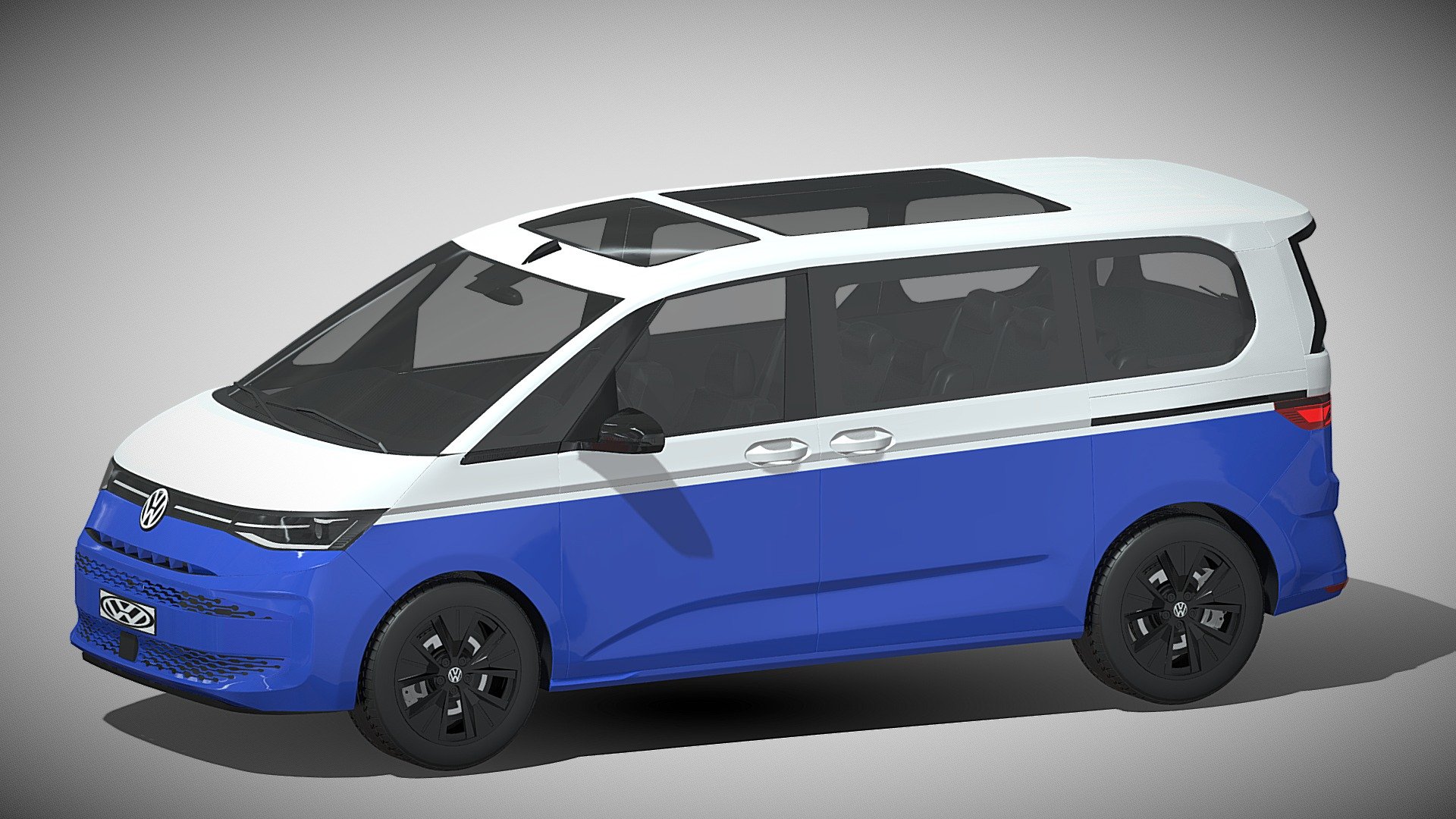 2022 Volkswagen Multivan - Download Free 3D model by BloxBloger ...