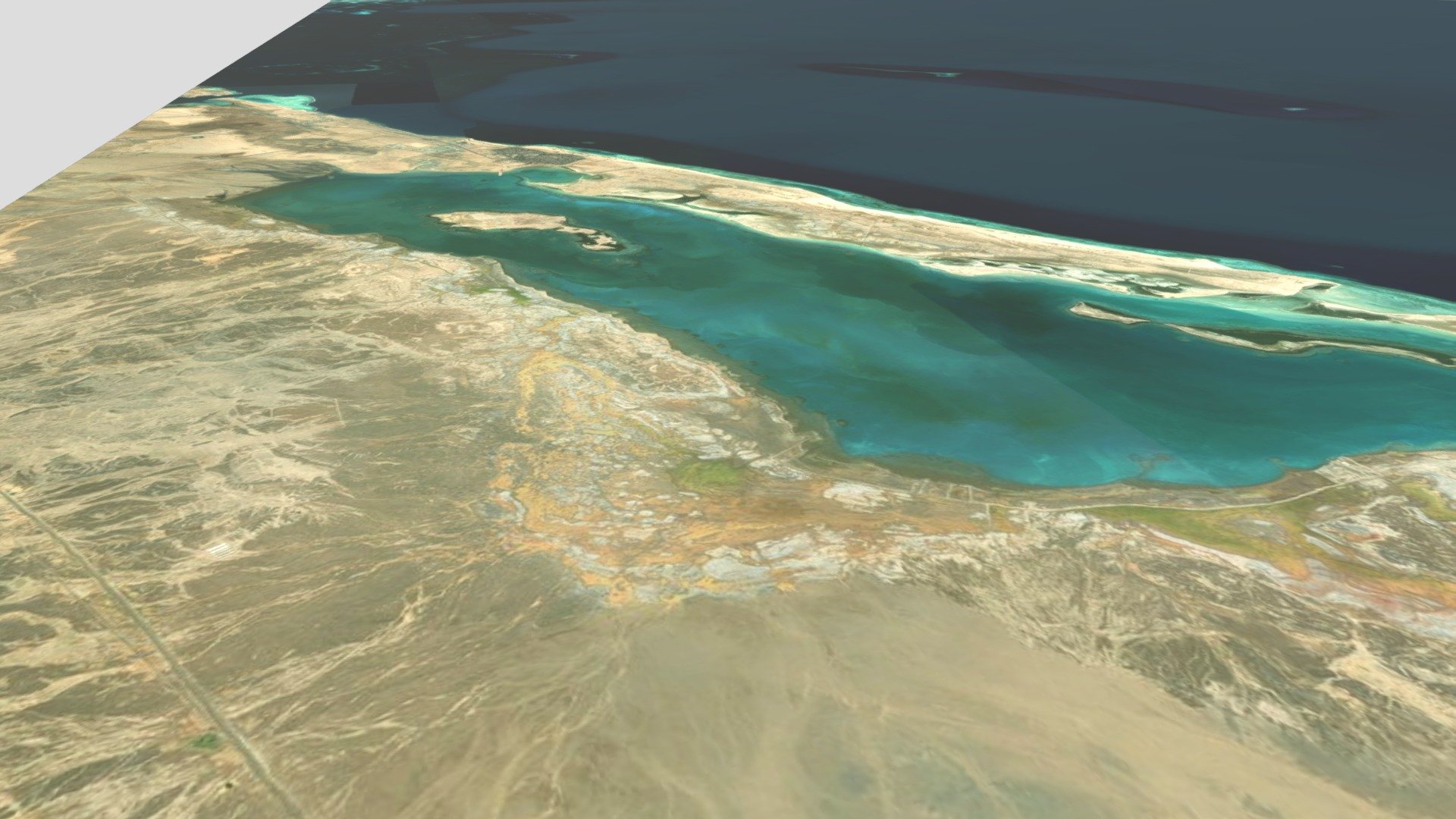 Mecca and the Red Sea Saudi Arabia - n22 e38 - Buy Royalty Free 3D ...