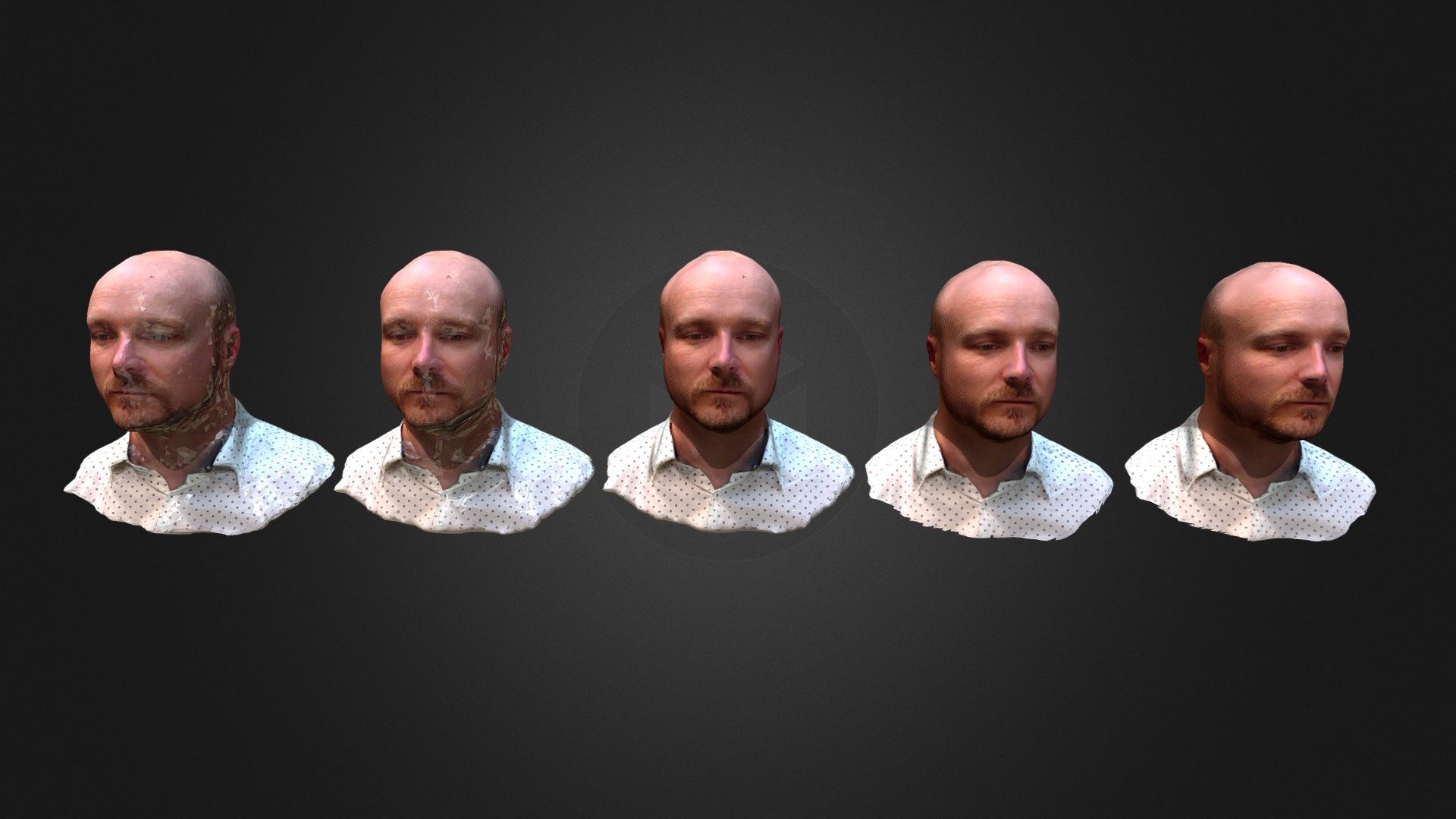 Alexander Marbach Scan Comparison - 3D model by Micky (@xdchild ...