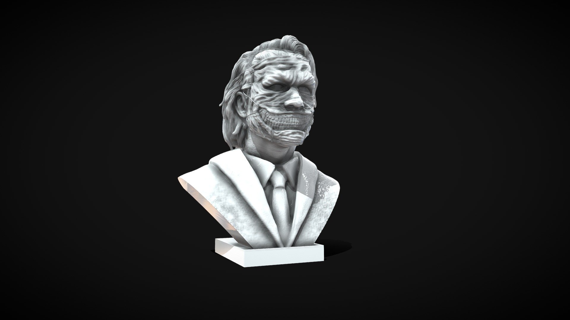 Heath ledger joker - Buy Royalty Free 3D model by uday14viru [24d83d0 ...