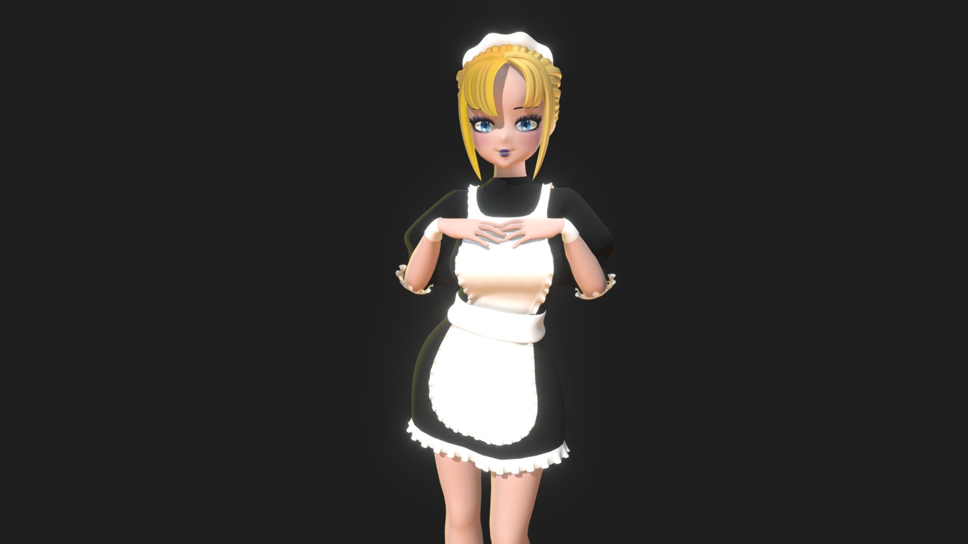 Maid Series: Elizabeth - 3D model by daydev [24da78a] - Sketchfab