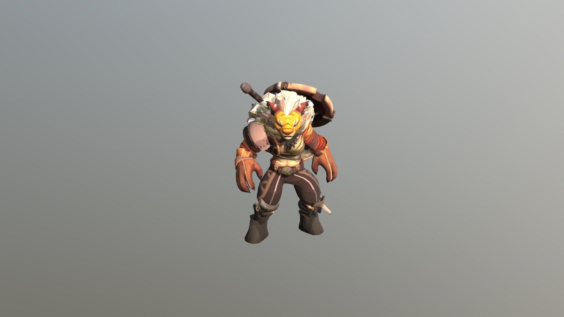 Animation III Folder - Game Animation Character - 3D model by ...