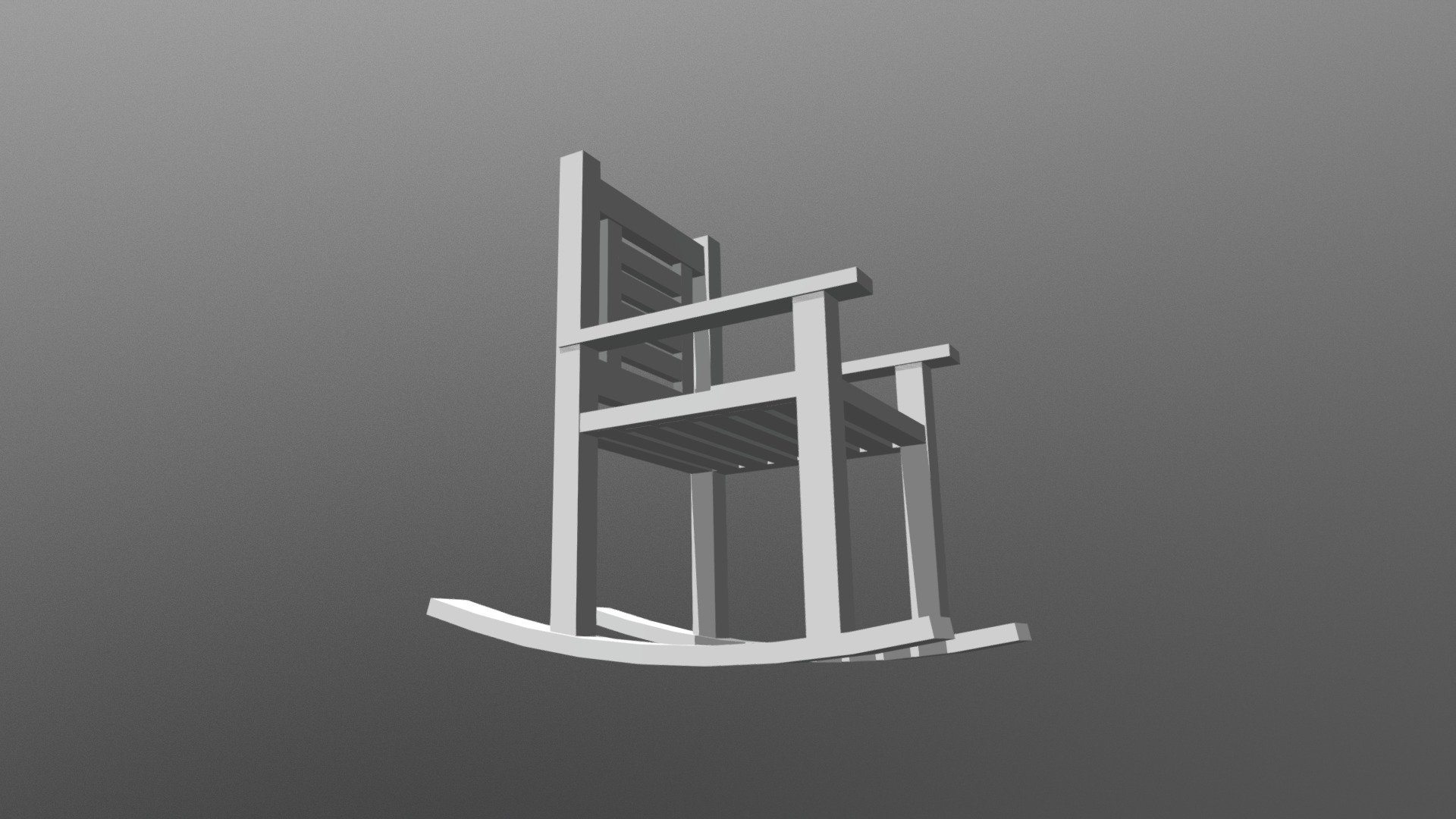 Rocking Chair - 3D model by JamesPappas [24dc2a5] - Sketchfab