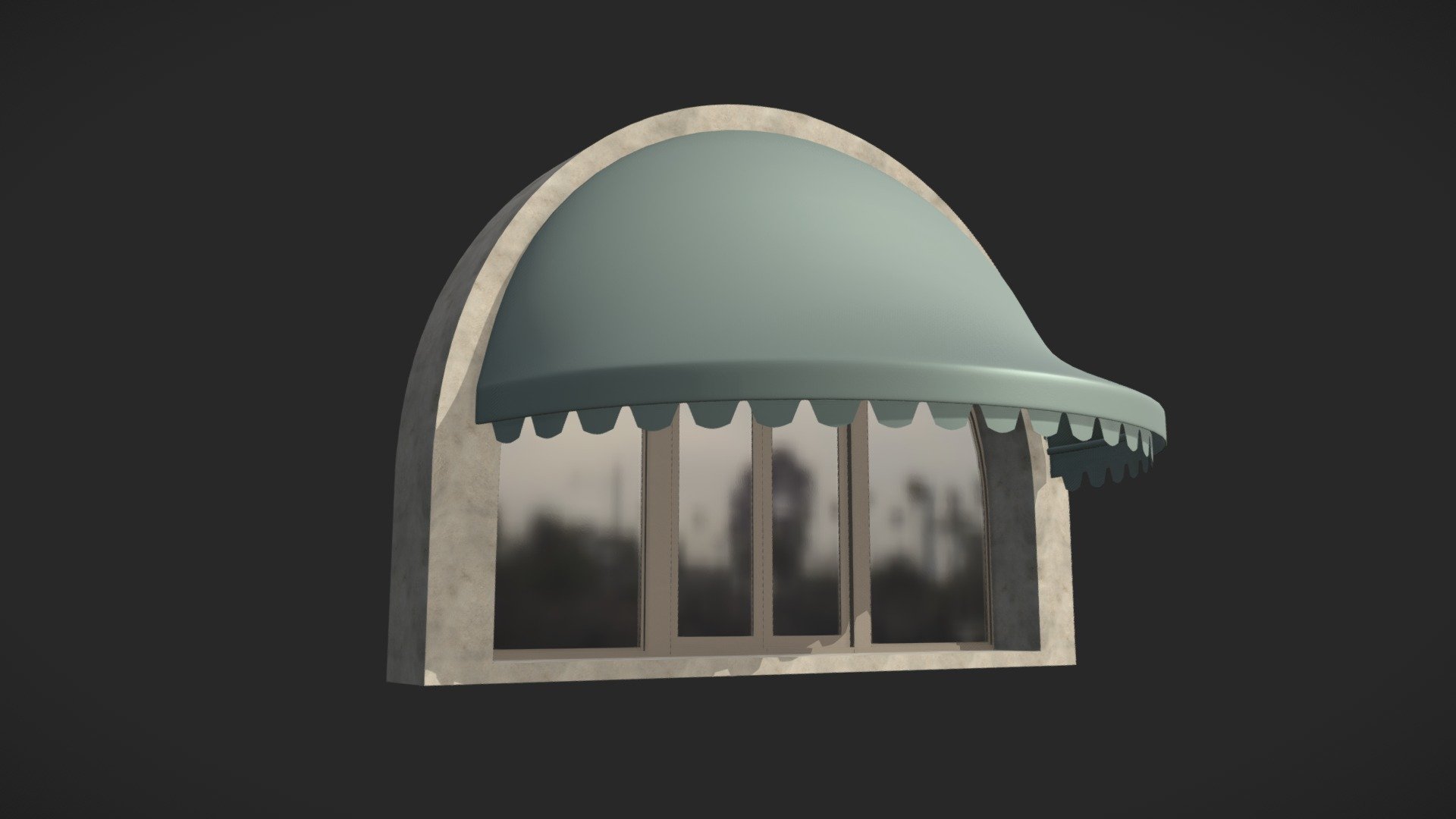 Hotel Laguna Canopy Window - 3D model by HootanArt [24dc313] - Sketchfab
