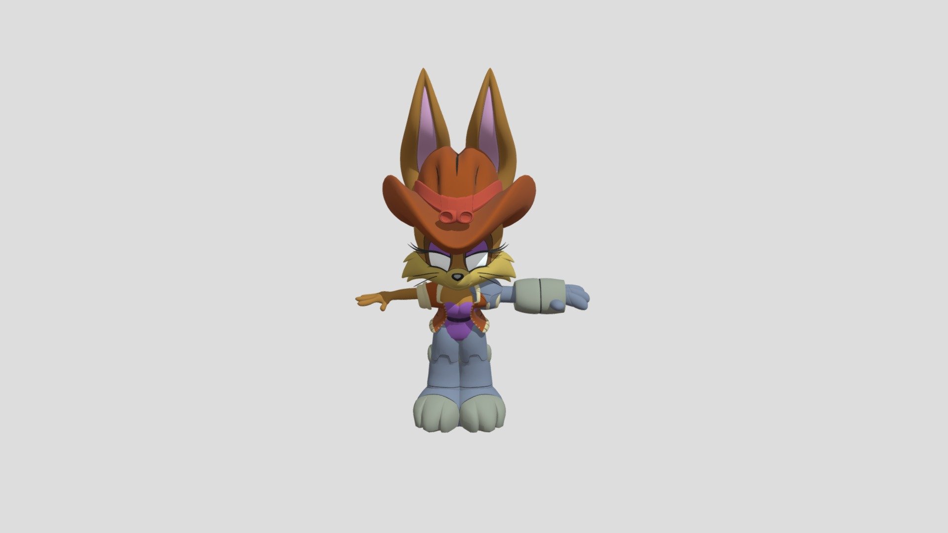 SatAm Bunnie Rabbot - Download Free 3D model by theamazingdonovan207 ...