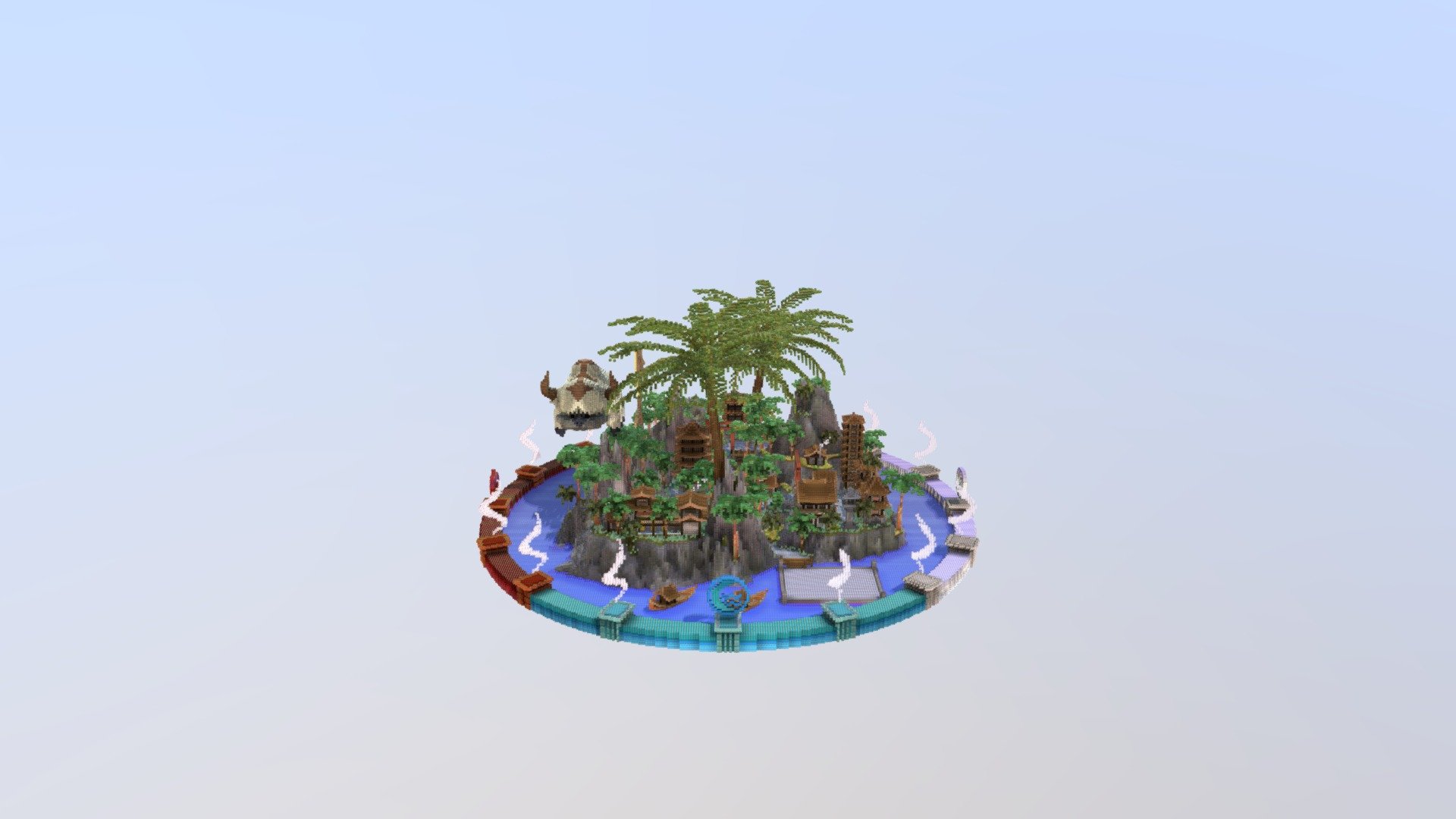 Survival Spawn ~ Tropical Theme - Download Free 3D model by ...