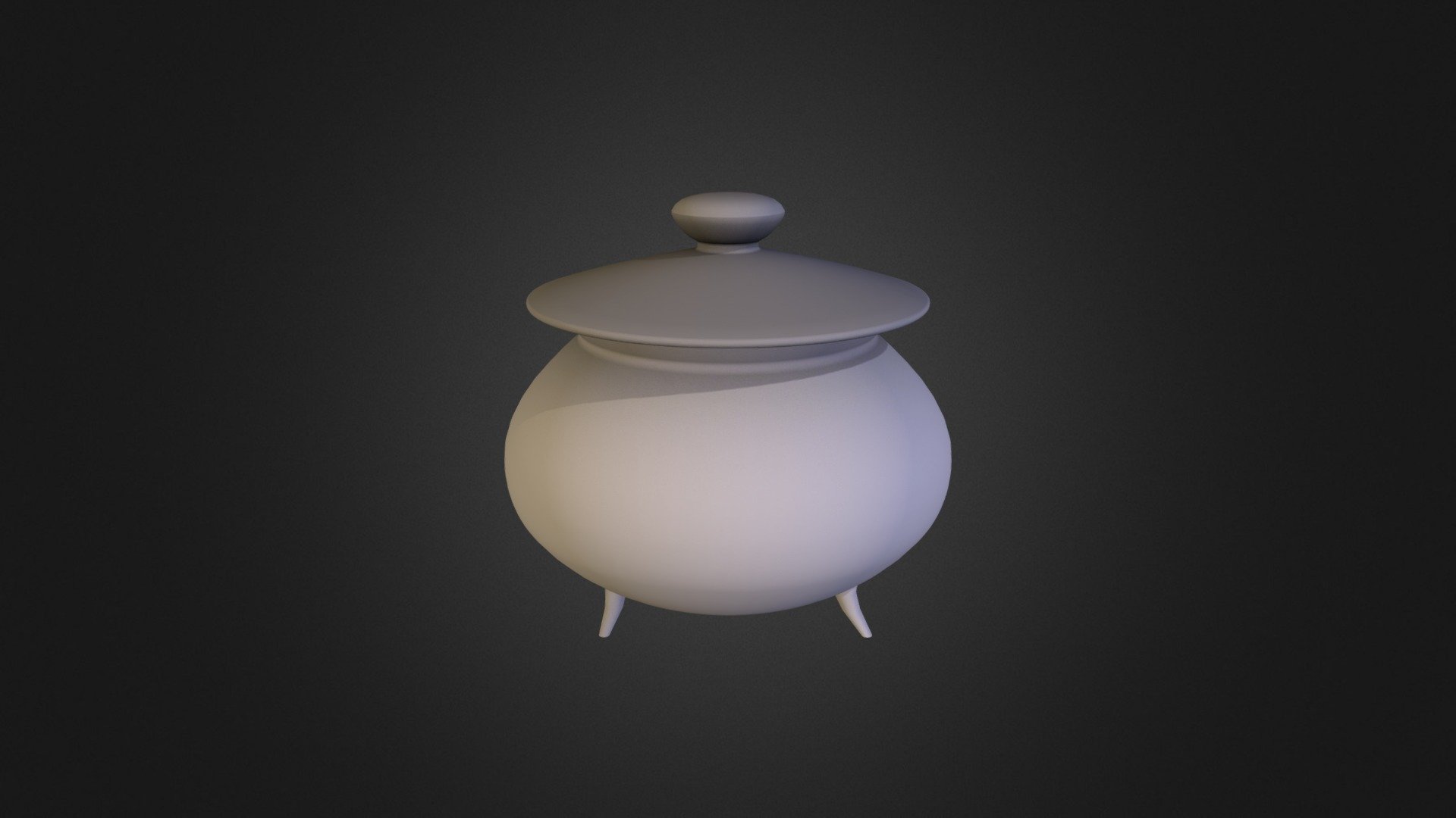 Cauldron - 3D model by chrisjbradbury [24de07e] - Sketchfab