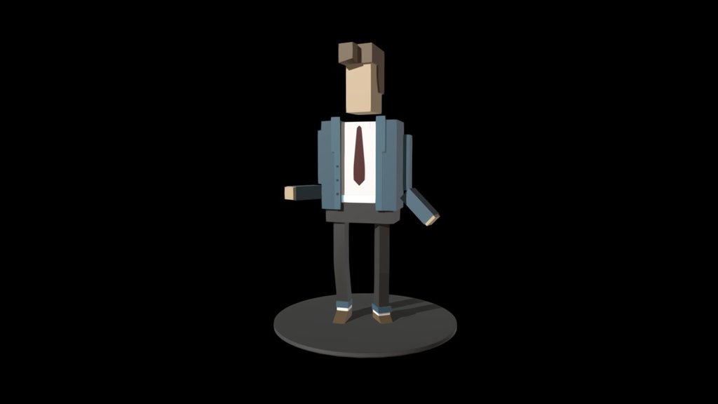 Low Poly Man 3D Model - 3D model by oguzhandagdelen [24de810] - Sketchfab