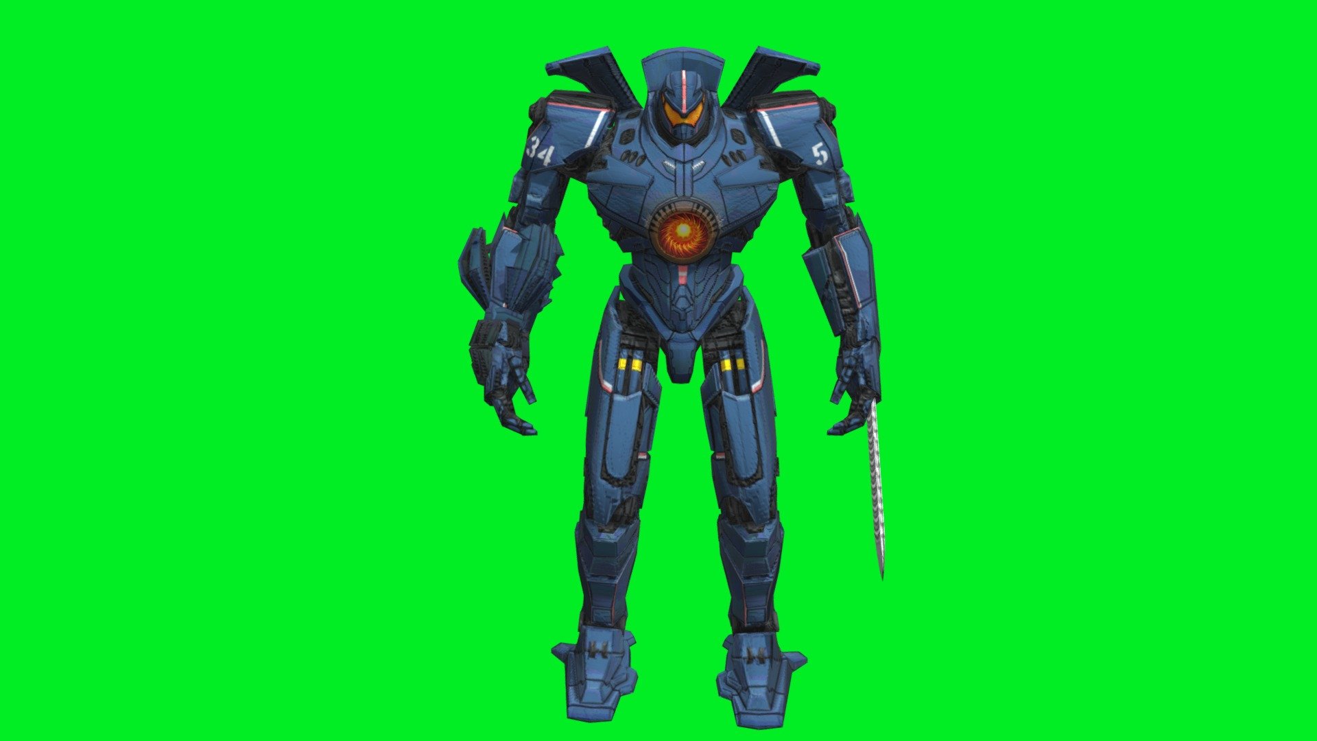 Gipsy Danger - Download Free 3D model by Pumpkin (@savounited) [24de8f5 ...